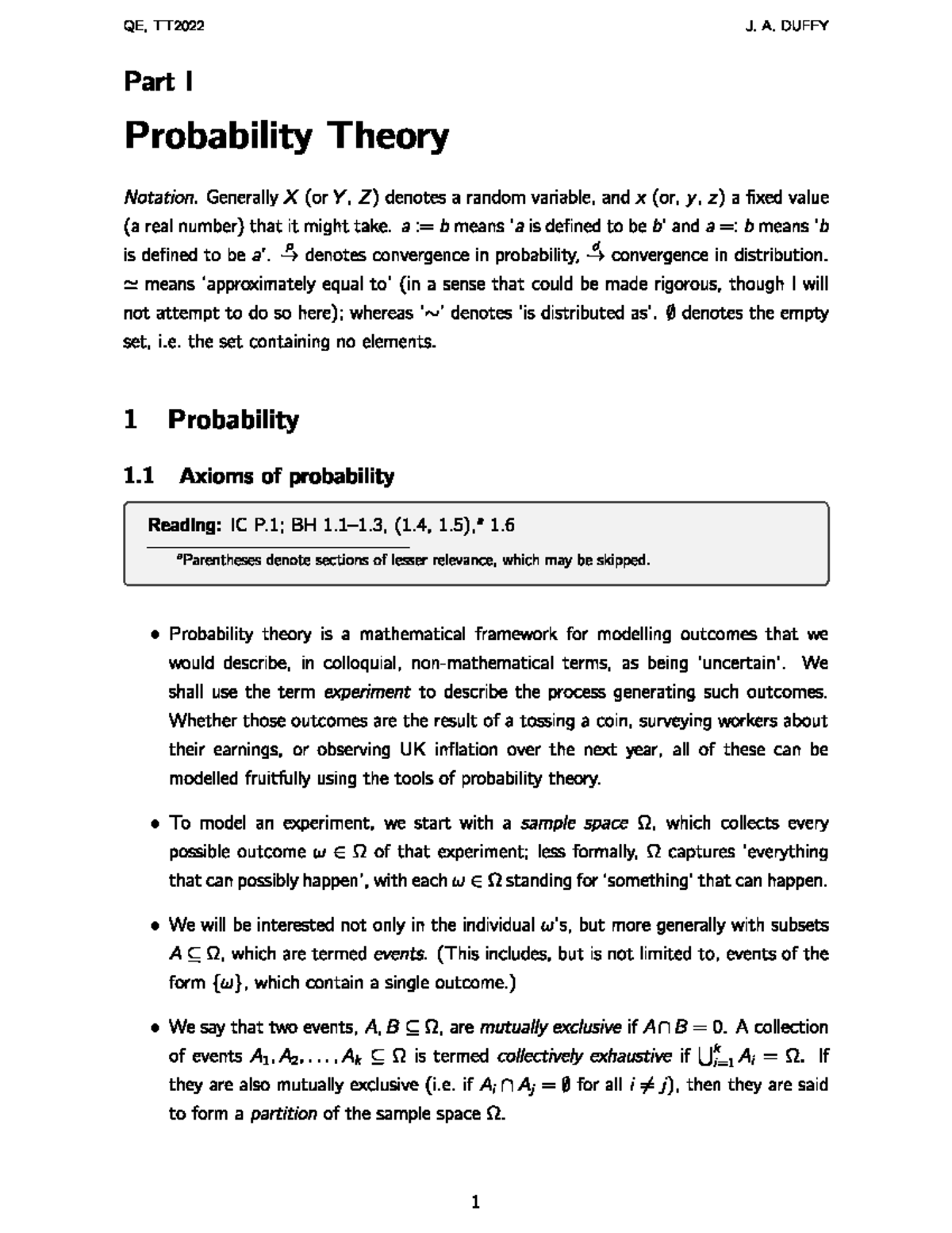 Prob and Stats Notes - LN12 - Studocu
