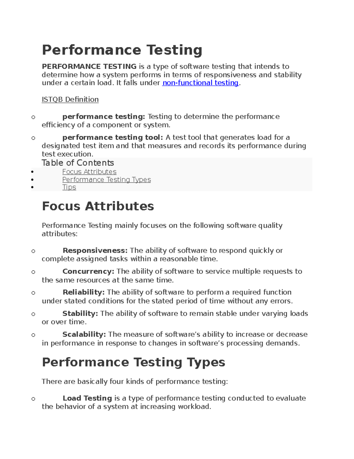 LOAD Testing - MAY THIS DOCUMENT HELP YOU TO ANSWER YOUR MODULES ...