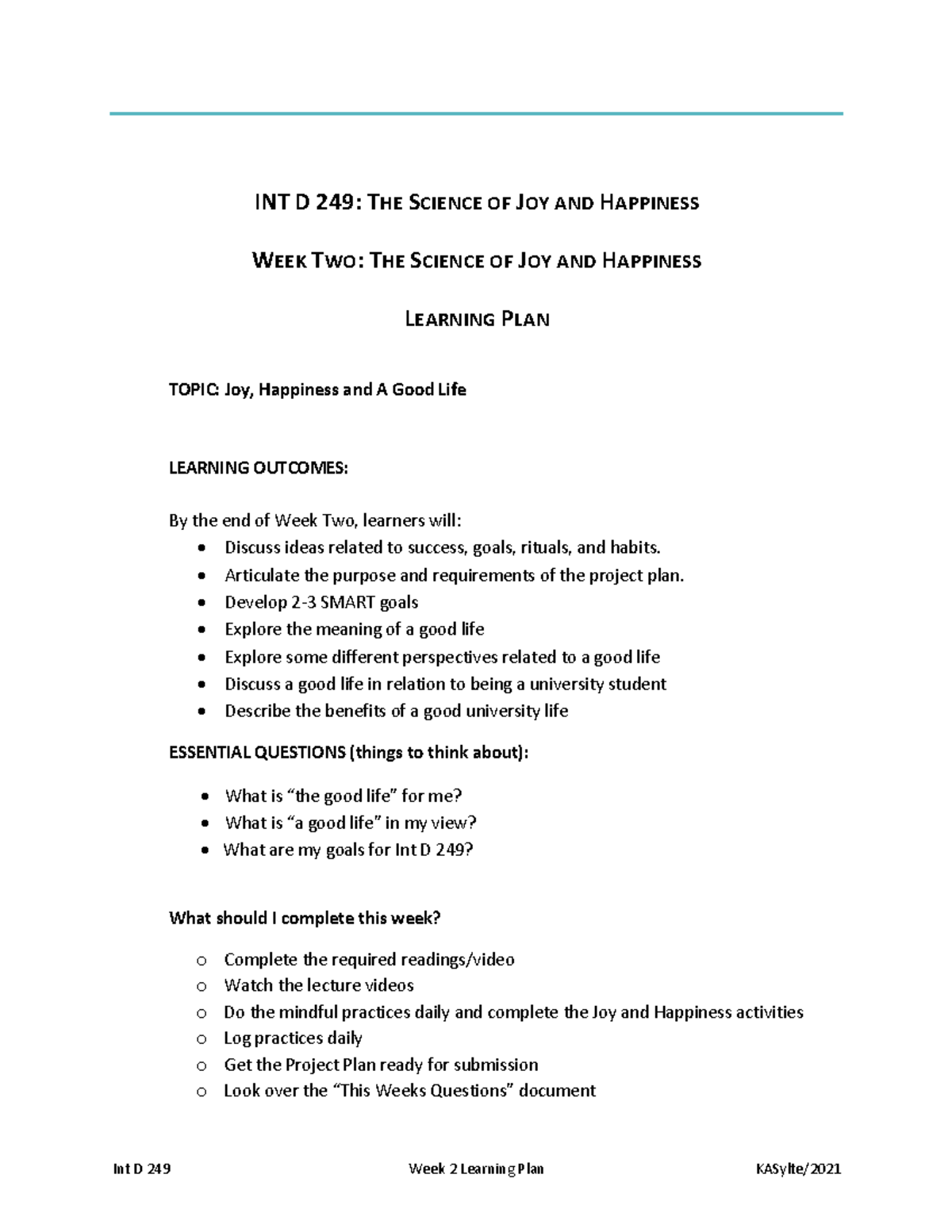 learning-plan-for-lecture-1-int-d-249-week-2-learning-plan-kasylte-i
