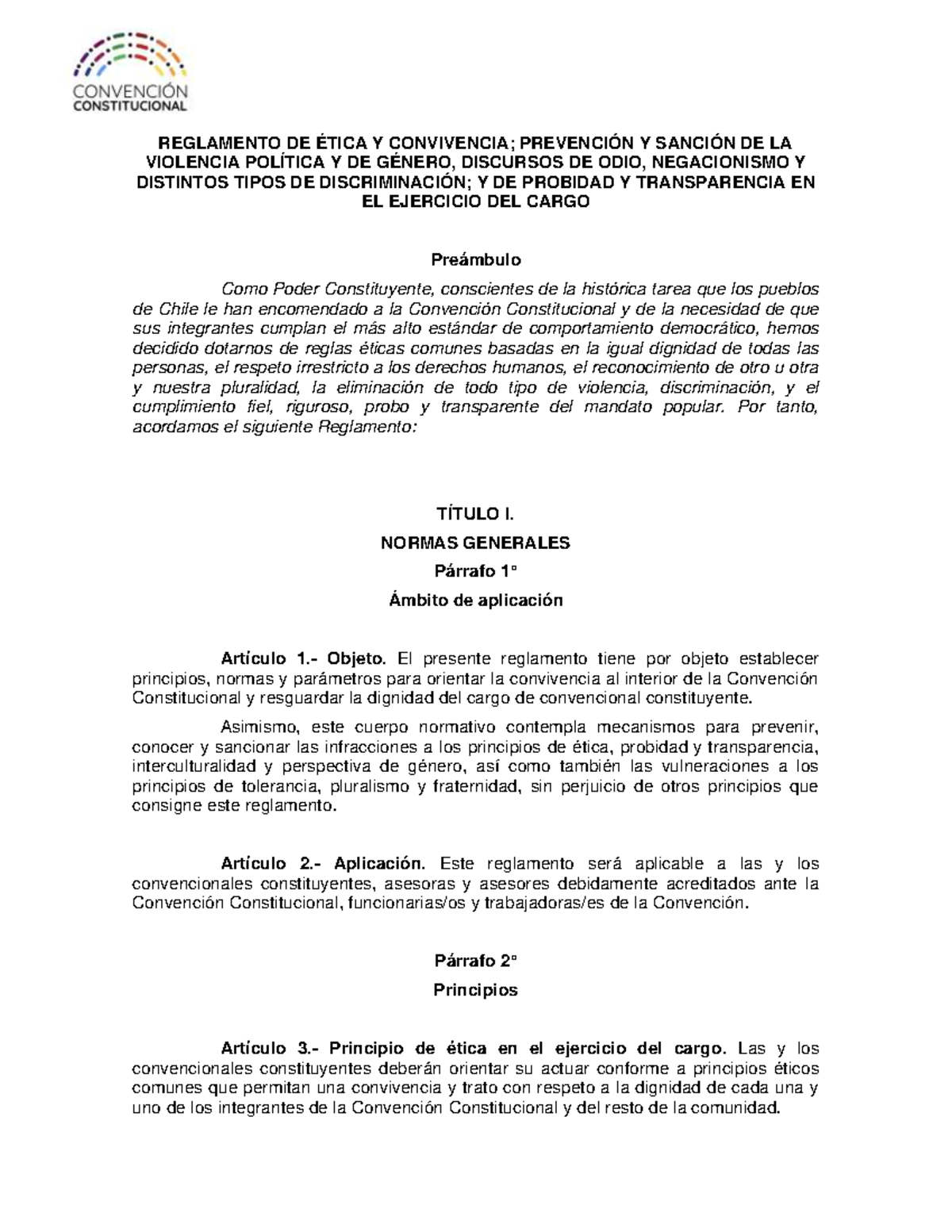 Clase 28 Reglamento Comisi n de tica - REGLAMENTO DE ÉTICA Y CONVIVENCIA; PREVENCIÓN Y SANCIÓN ...