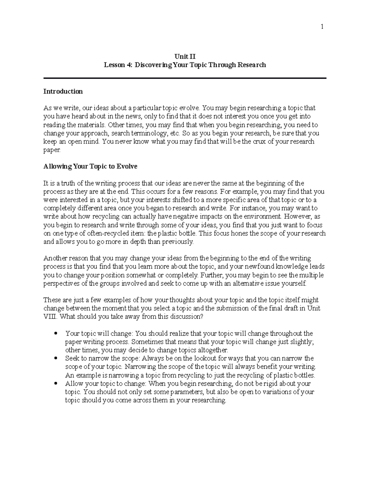 unit-2-lesson-4-1-unit-ii-lesson-4-discovering-your-topic-through
