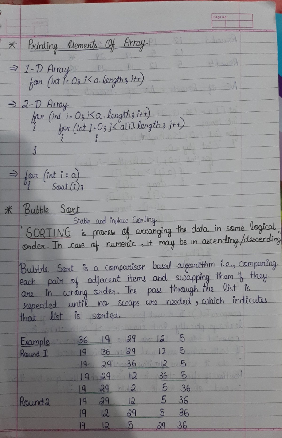Sorting - Naa - Data Structures and Algorithms - Studocu