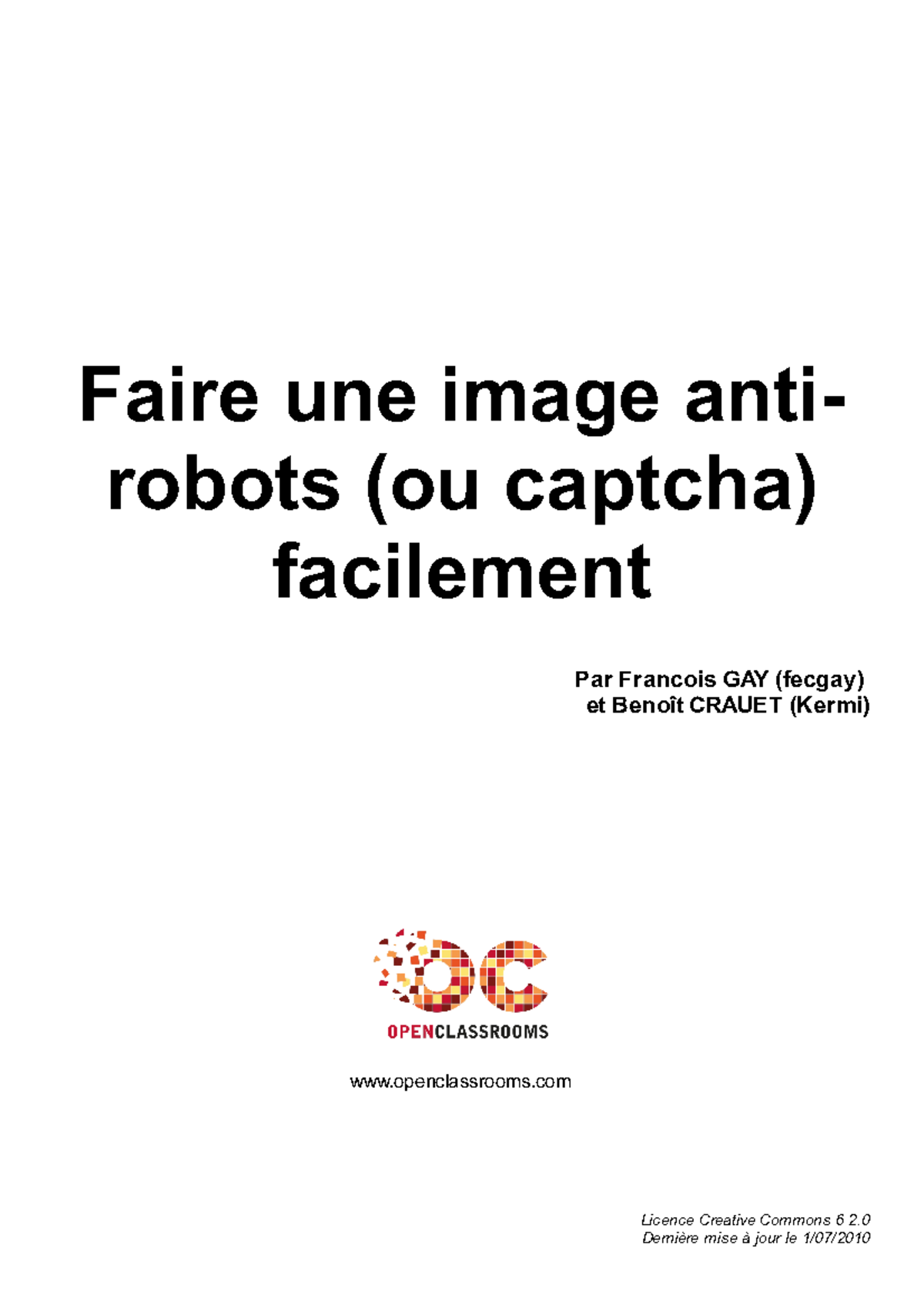 faire une image anti robots ou captcha facilement - Faire une image ...