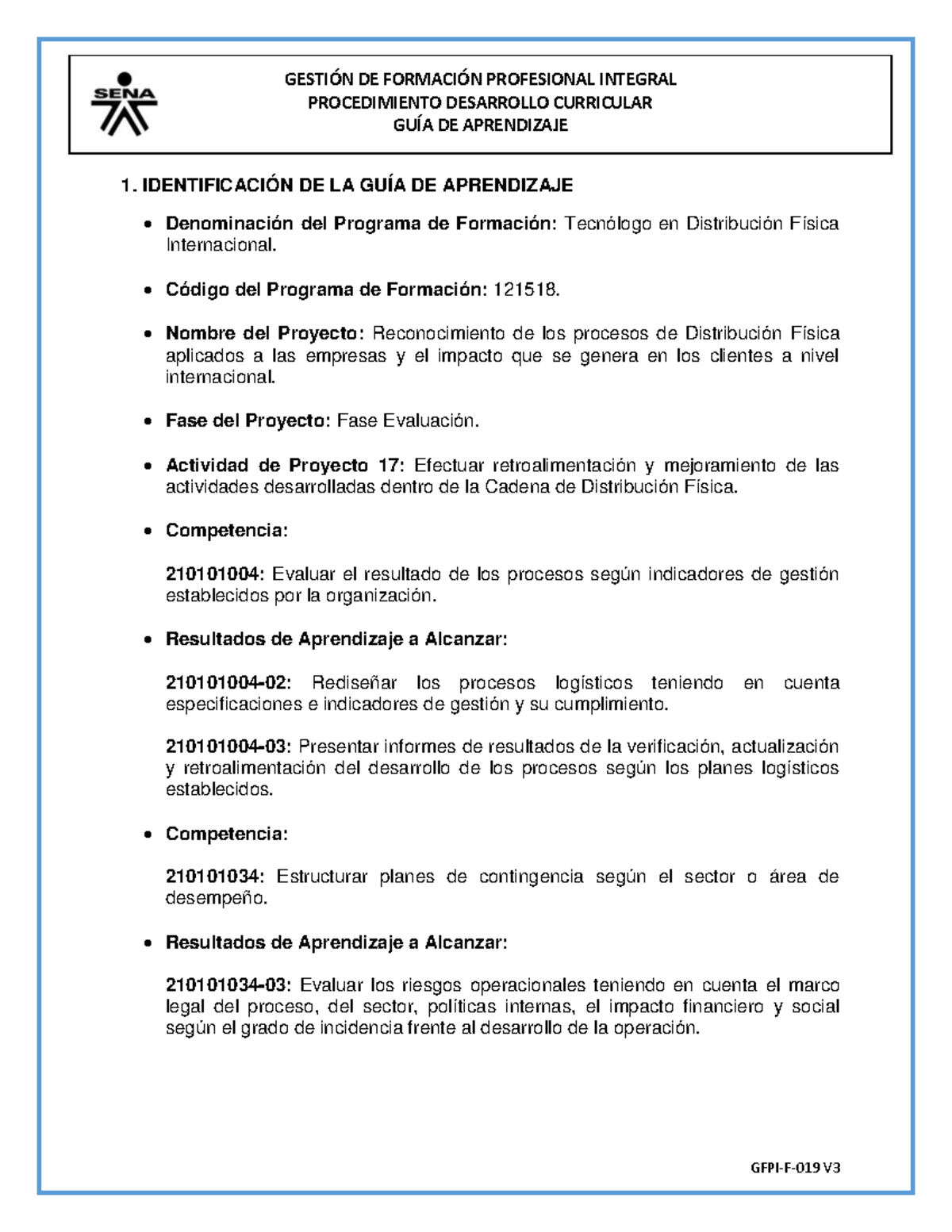 Guia de aprendizaje 17 - SENA WORK - GESTI”N DE FORMACI”N PROFESIONAL INTEGRAL PROCEDIMIENTO ...