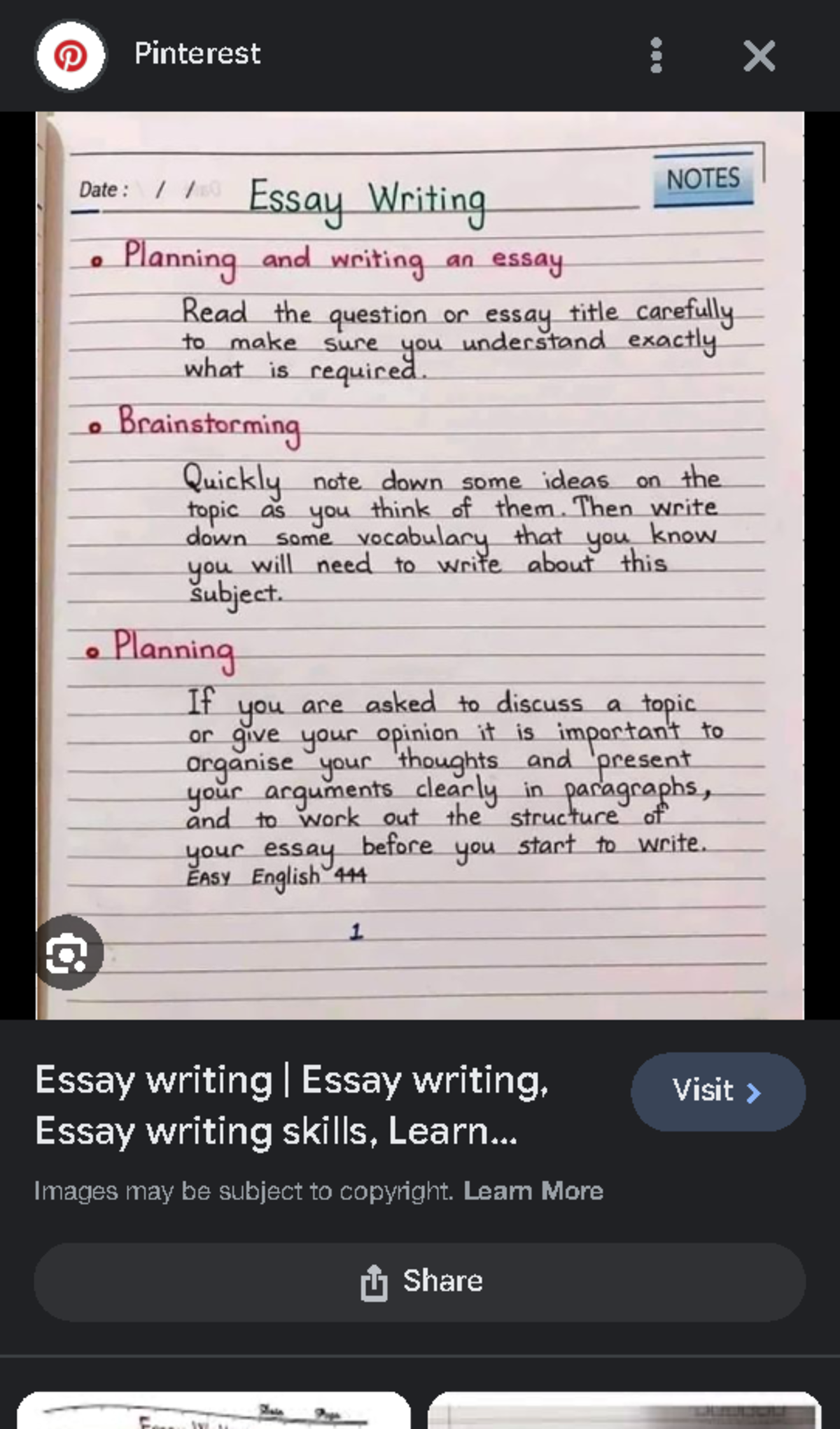 Essay google classroom - POSC 198G - Pinterest Essay writing | Essay ...