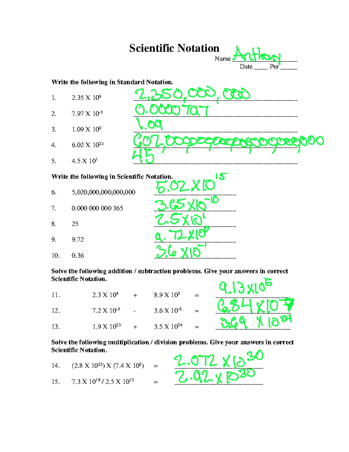 Kami Export - Anthony - Scientific Notationpdf - Scientific Notation ...