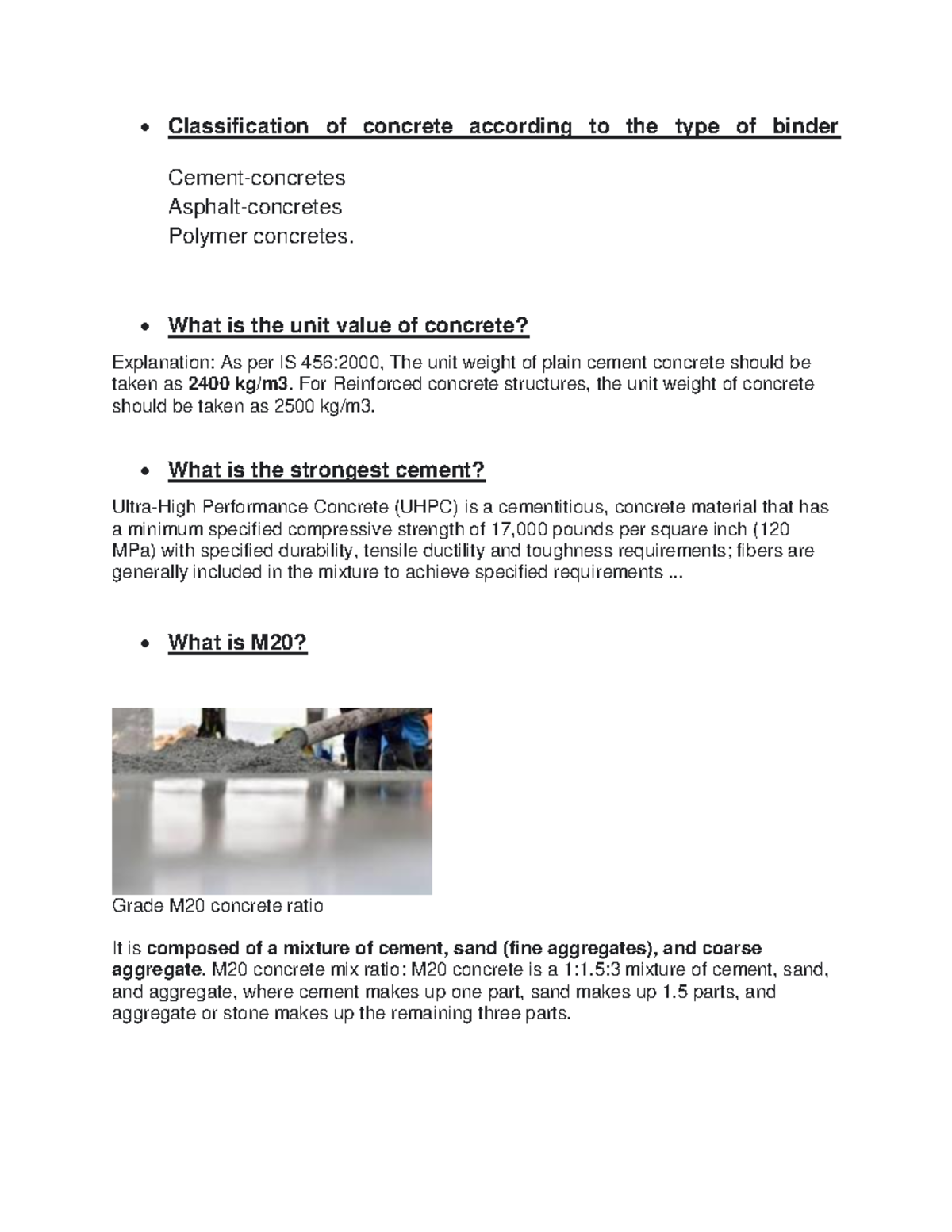 3Classification of concrete according to the type 230408 140957 ...