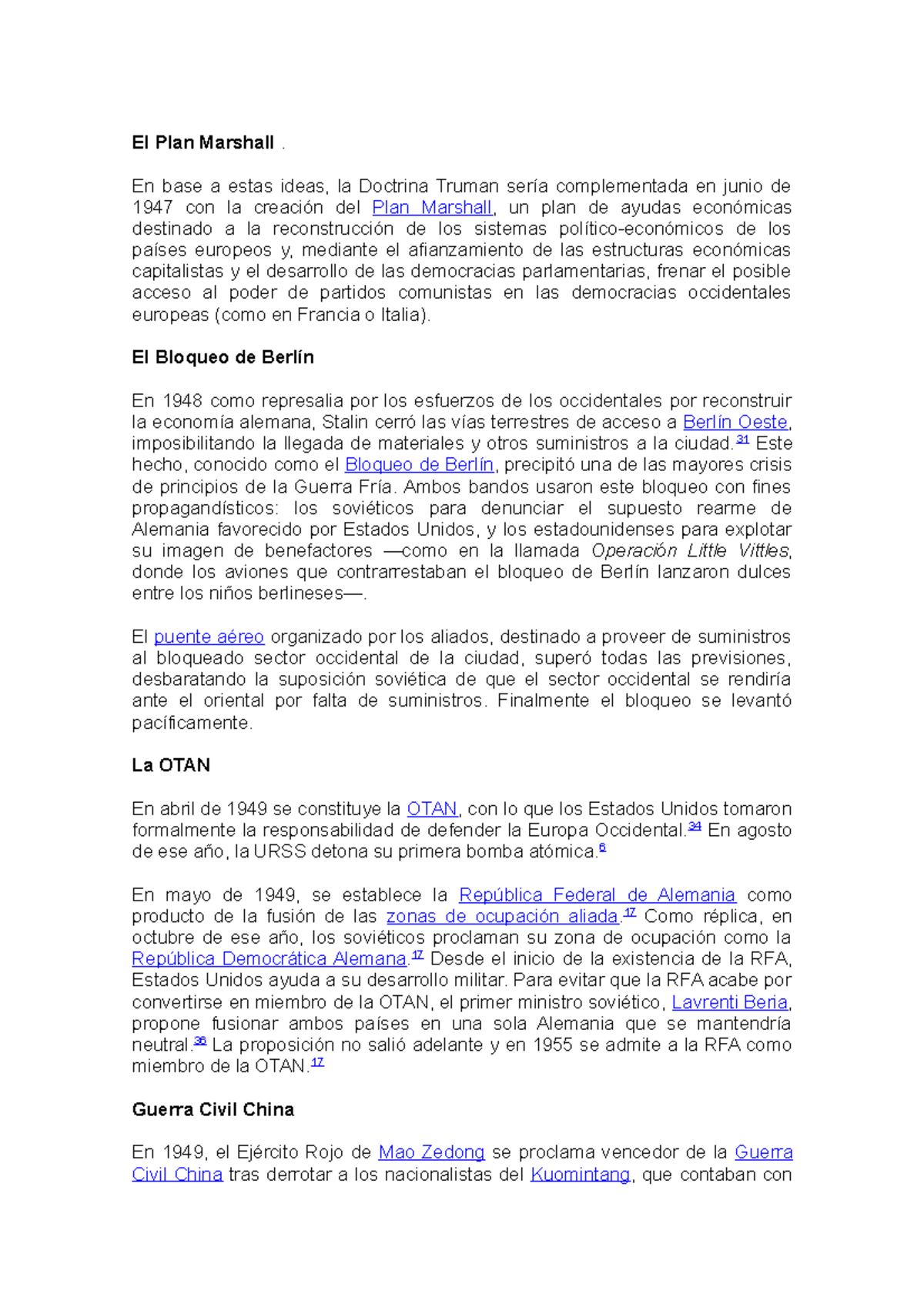 El Plan Marshall - aaaaaaaaaaaaaaaaaaaaaaaaaaaaaaaaa - El Plan Marshall ...