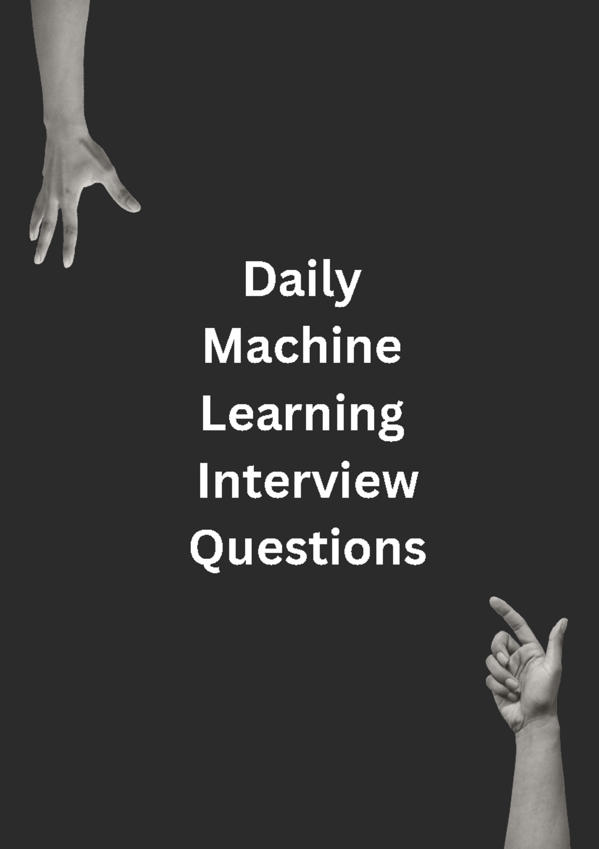 ML qna - ML QNA - Daily Machine Learning Interview Questions 31 ...