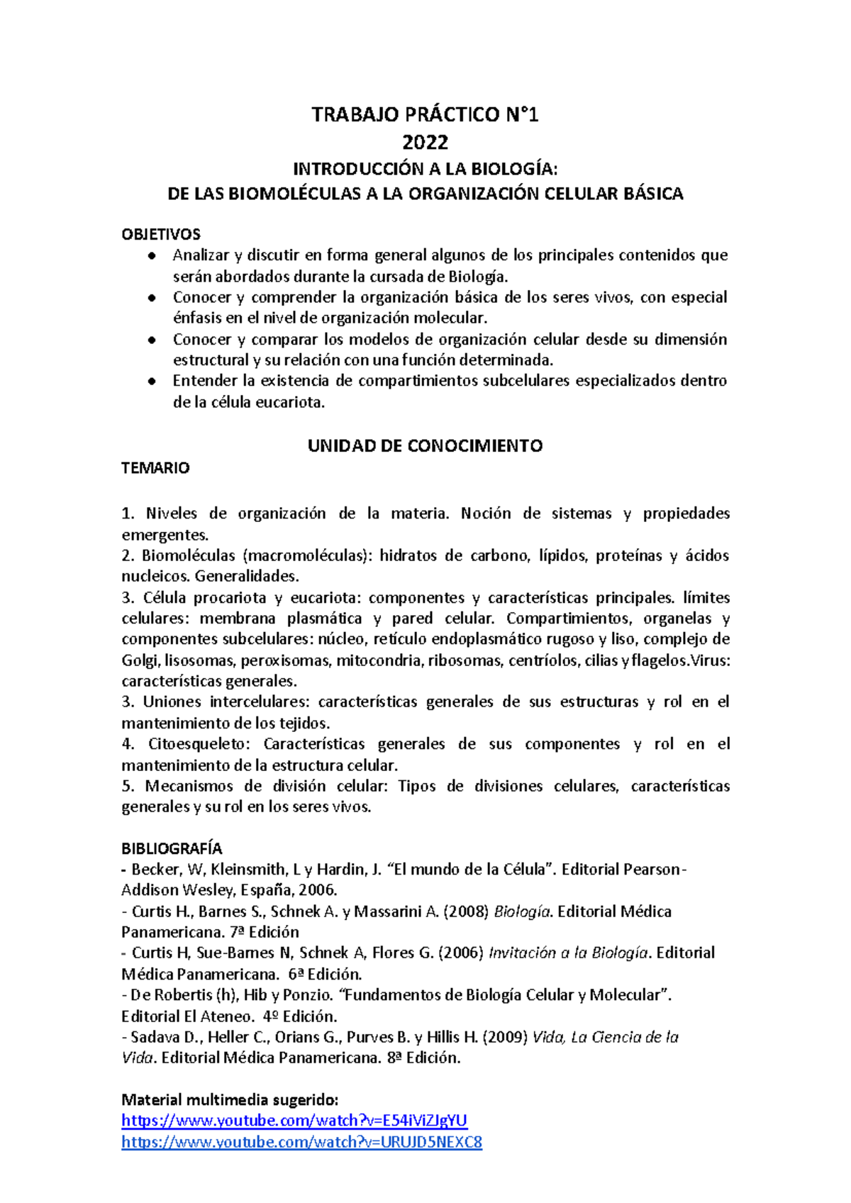 Guía de TP 1 2022 - ….. - TRABAJO PR¡CTICO N∞ 2022 INTRODUCCI”N A LA ...