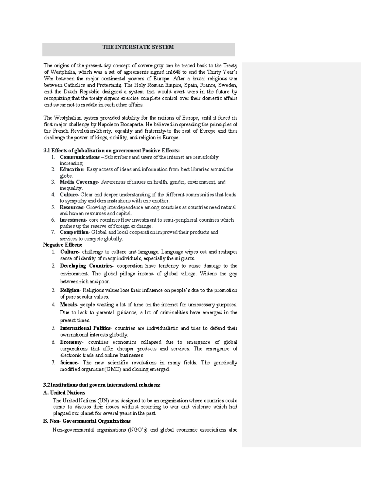 THE- Interstate- System - THE INTERSTATE SYSTEM The origins of the ...