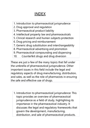 Drug Inspector and Govt Analyst - Pharmaceutical Jurisprudence Notes ...