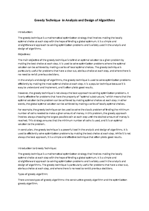 Fundamentals of the Analysis of Algorithm Efficiency in Analysis and ...