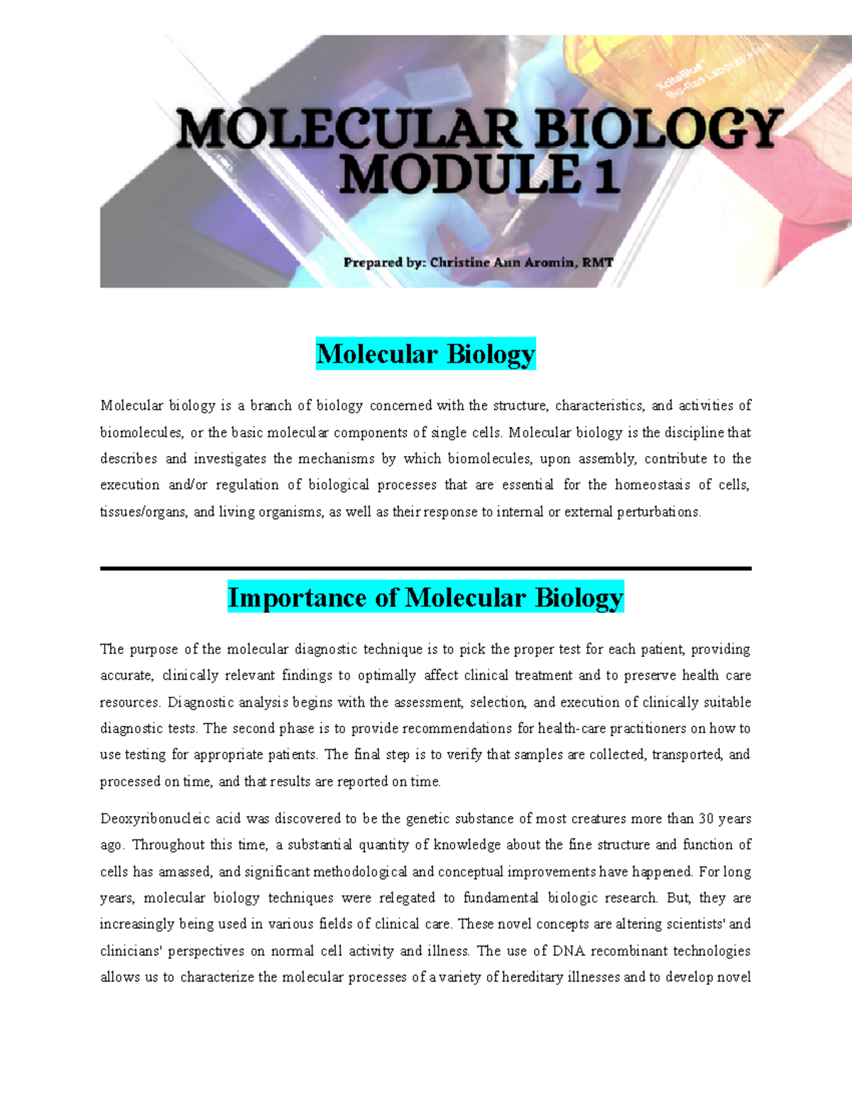 Nucleic Acid Extraction Methods - Molecular Biology Molecular biology ...