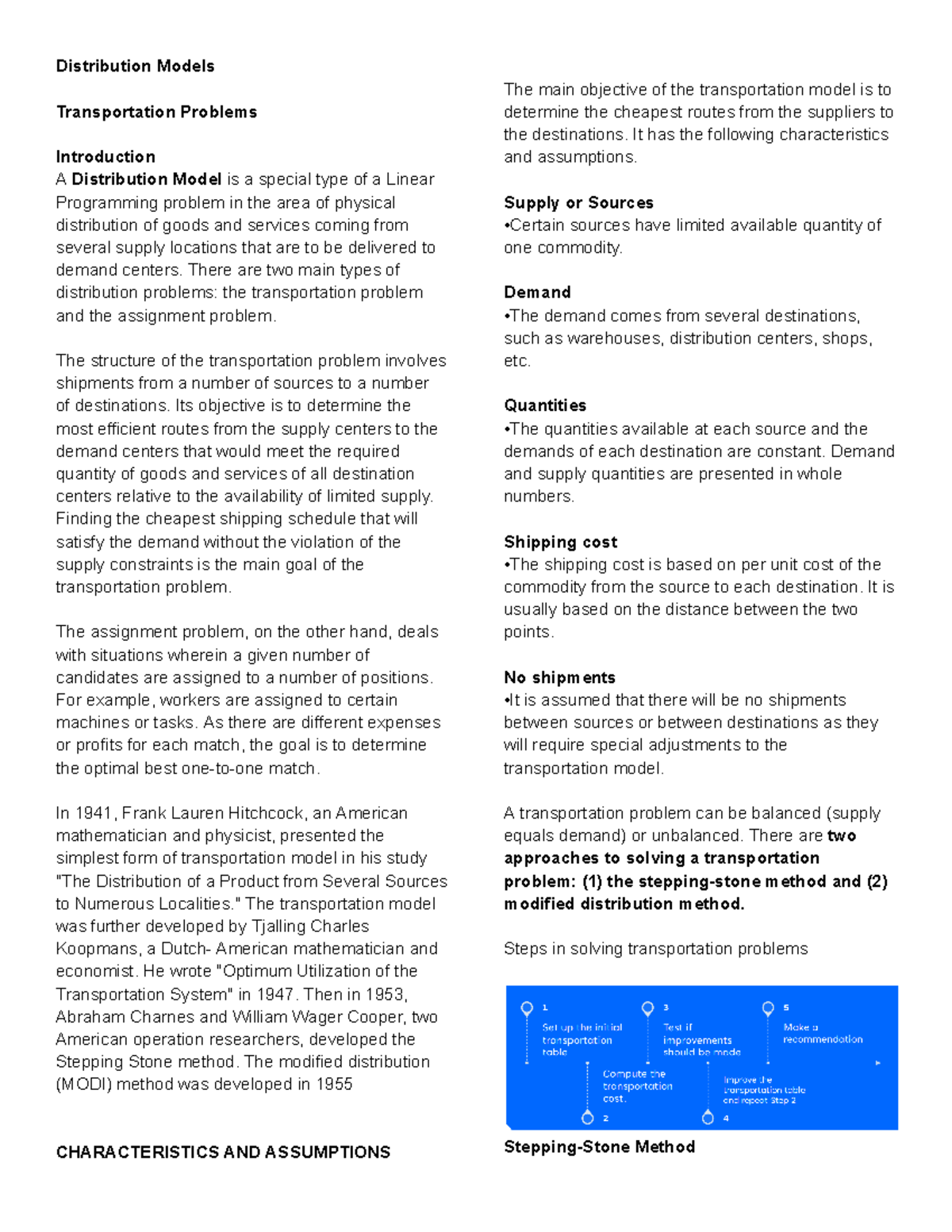 Distribution-Models - Project management - Distribution Models ...