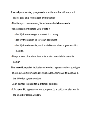 Word 2021 In Practice - Ch 1 Guided Project 1-2 - ONLINE LEARNING ...