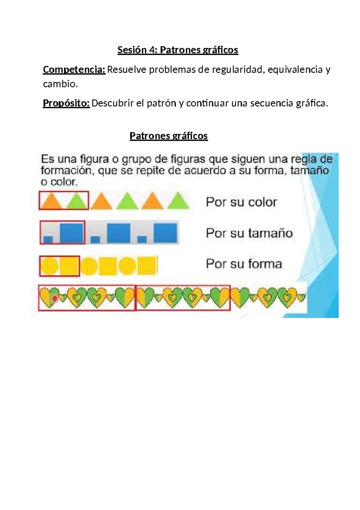 Concepto DE Patrones Graficos - Administración de Negocios - Sesión 4 ...
