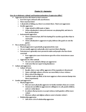 PSYC 2600 Unique Example 3-Self Handicapping - When I was in high ...