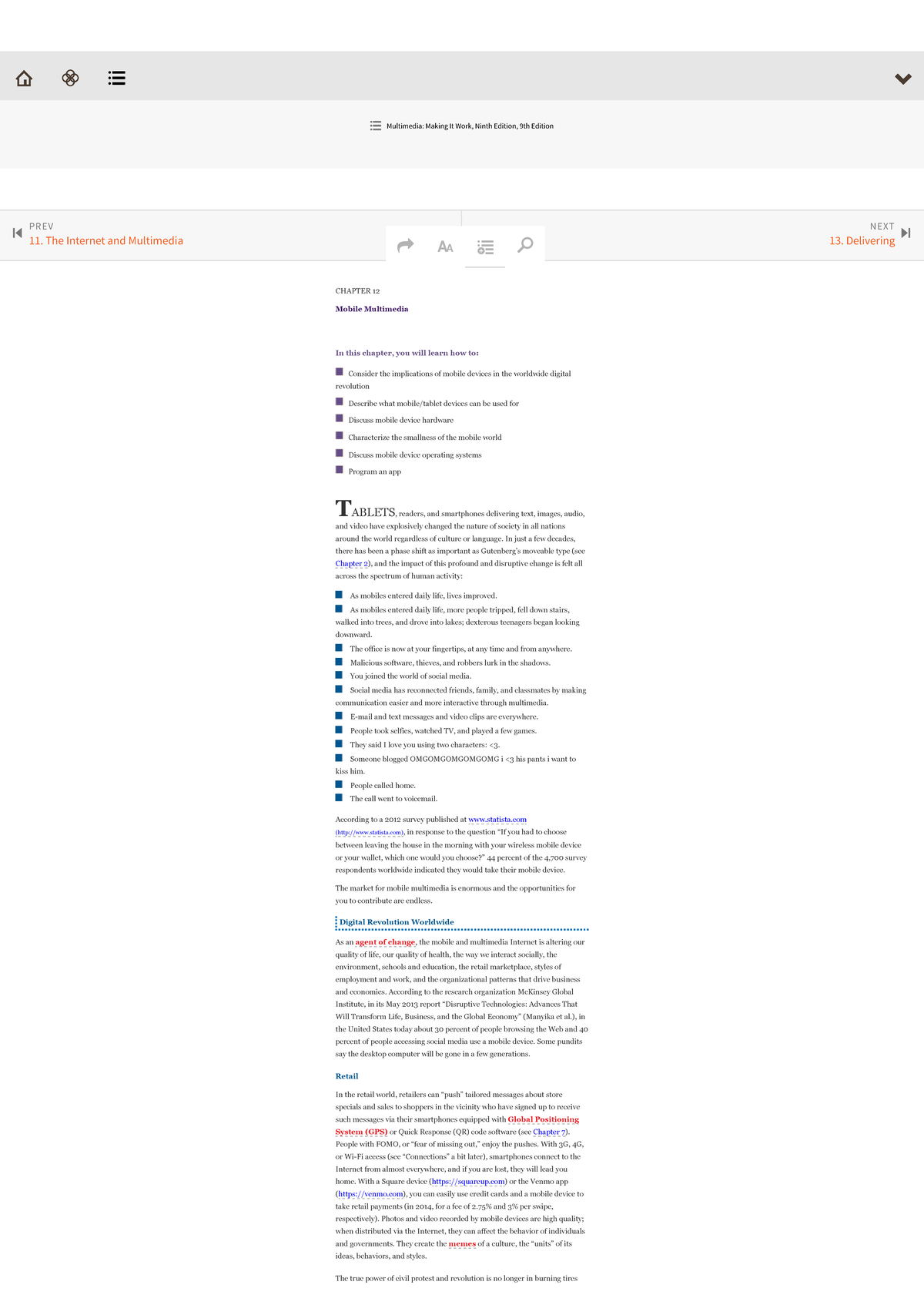 12 Mobile Multimedia Multimedia Making It Work, Ninth Edition, 9th ...