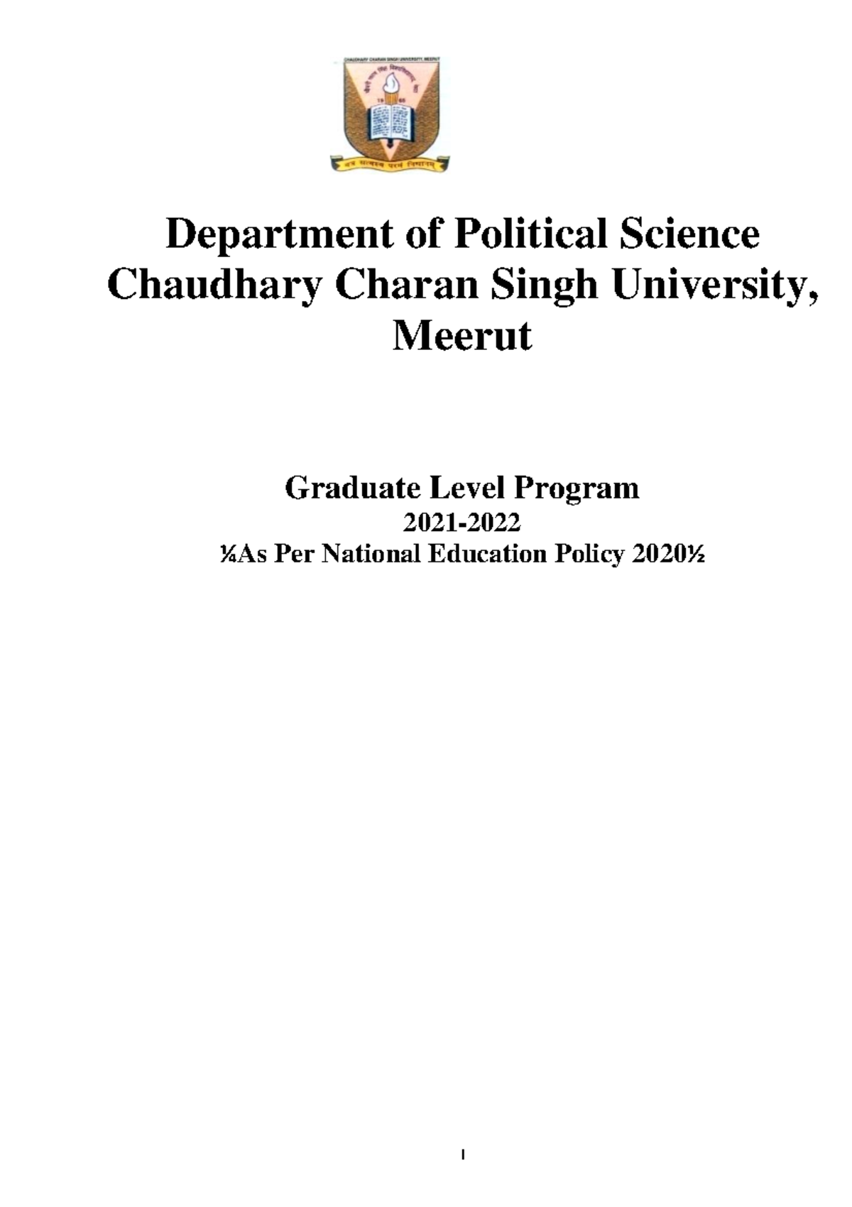 Pol-Sc BA-Bo S - Pol sci notes - Department of Political Science ...