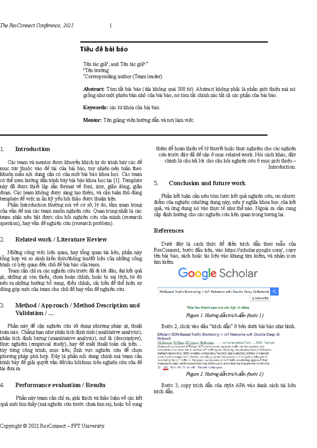 Res Connect Template - Guideline - The ResConnect Conference, 2021 1 ...