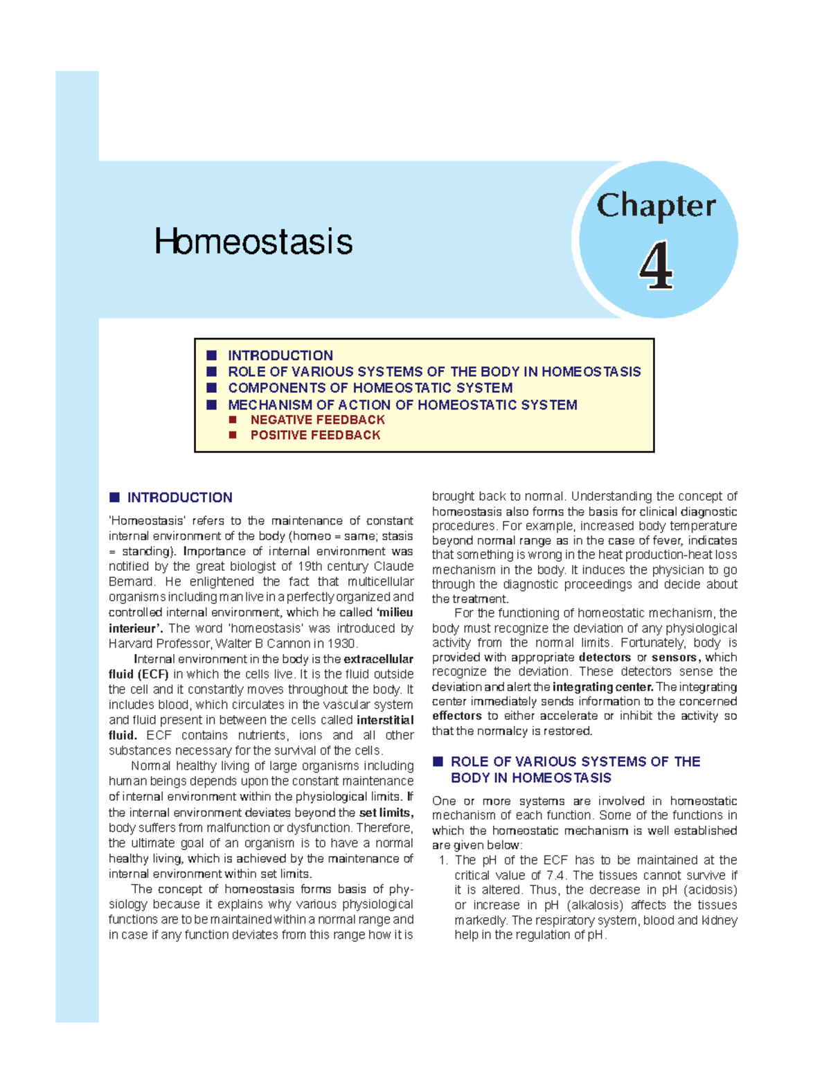 Homeostasis ACID - BASE Balance (Sembulingam) - INTRODUCTION ...