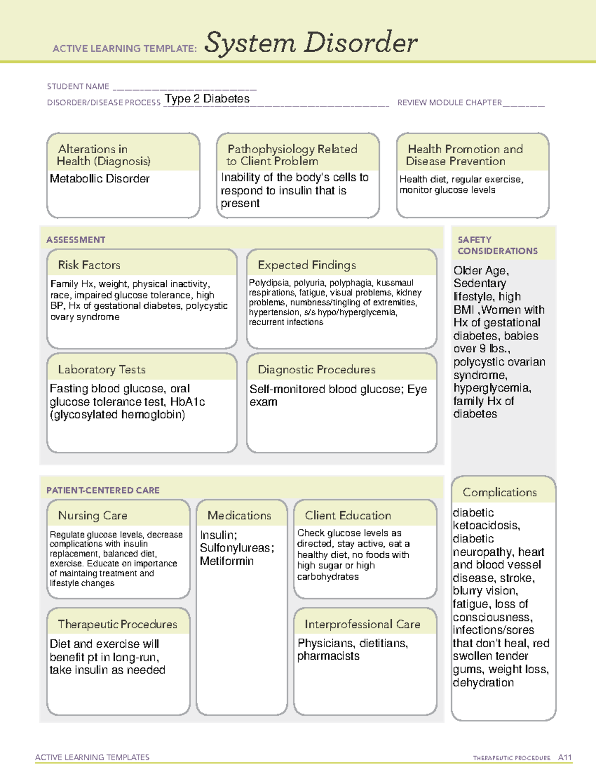 0Diabetes 2 - ACTIVE LEARNING TEMPLATES THERAPEUTIC PROCEDURE A System ...