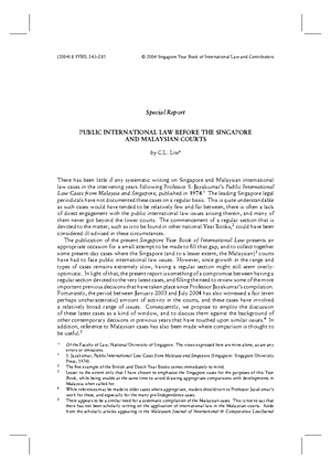 PIL 1819 - EXAMPLE FINAL EXAM PAPER PUBLIC INTERNATIONAL LAW - Public ...