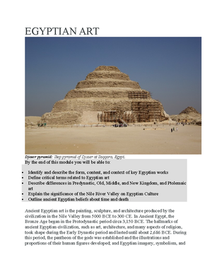 Ancient NEAR Eastern ART - ANCIENT NEAR EASTERN ART Home to some of the ...