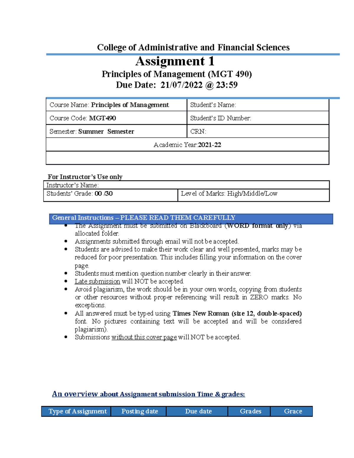 -Critical thinking 1 - College of Administrative and Financial Sciences ...