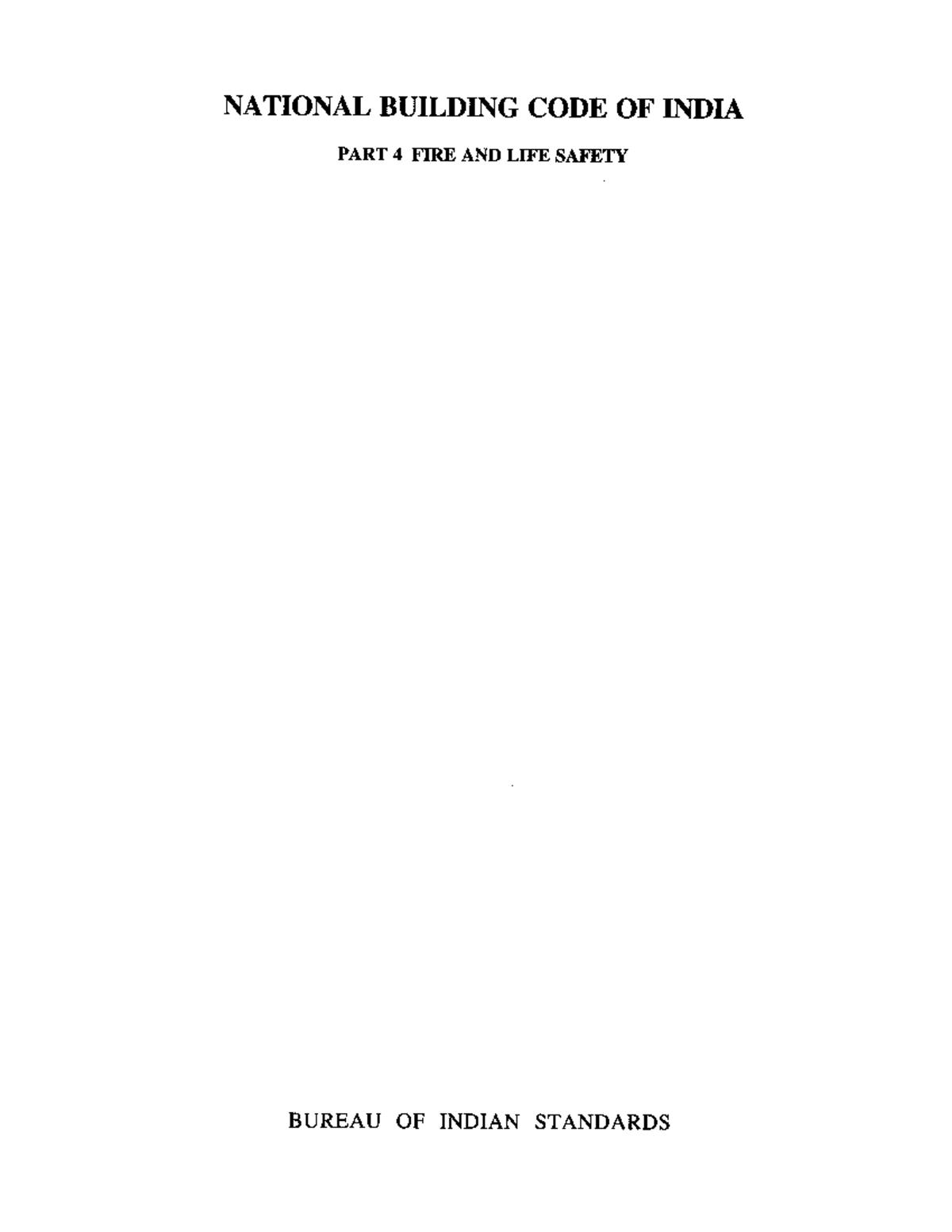 National Building Code Part-IV (Fire Safety) - Software engineering ...