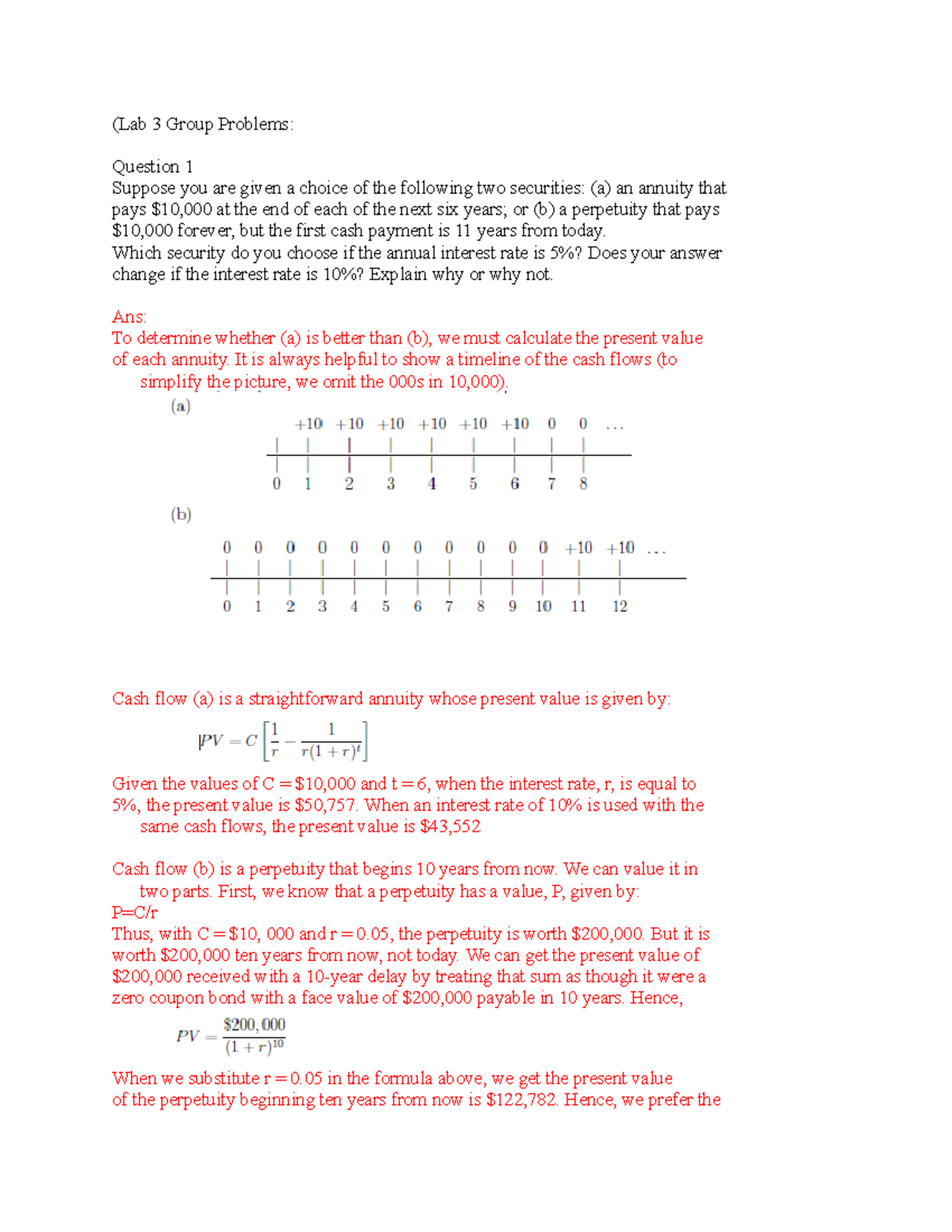 Lab 3 Group solution - practice - (Lab 3 Group Problems: Question 1 ...