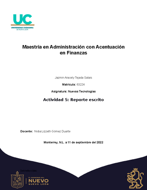 Actividad 9- ESTADOS FINANCIEROS NIF 8 - 1 ACTIVIDAD 9 NIF B Monterrey ...