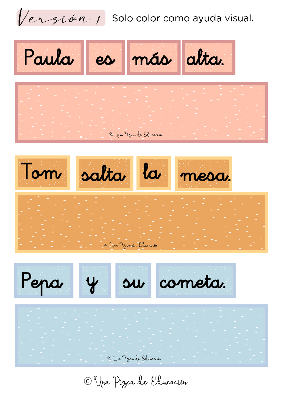 Juego DE Ordenar Oraciones - Psicología Educativa III - Paula es más ...