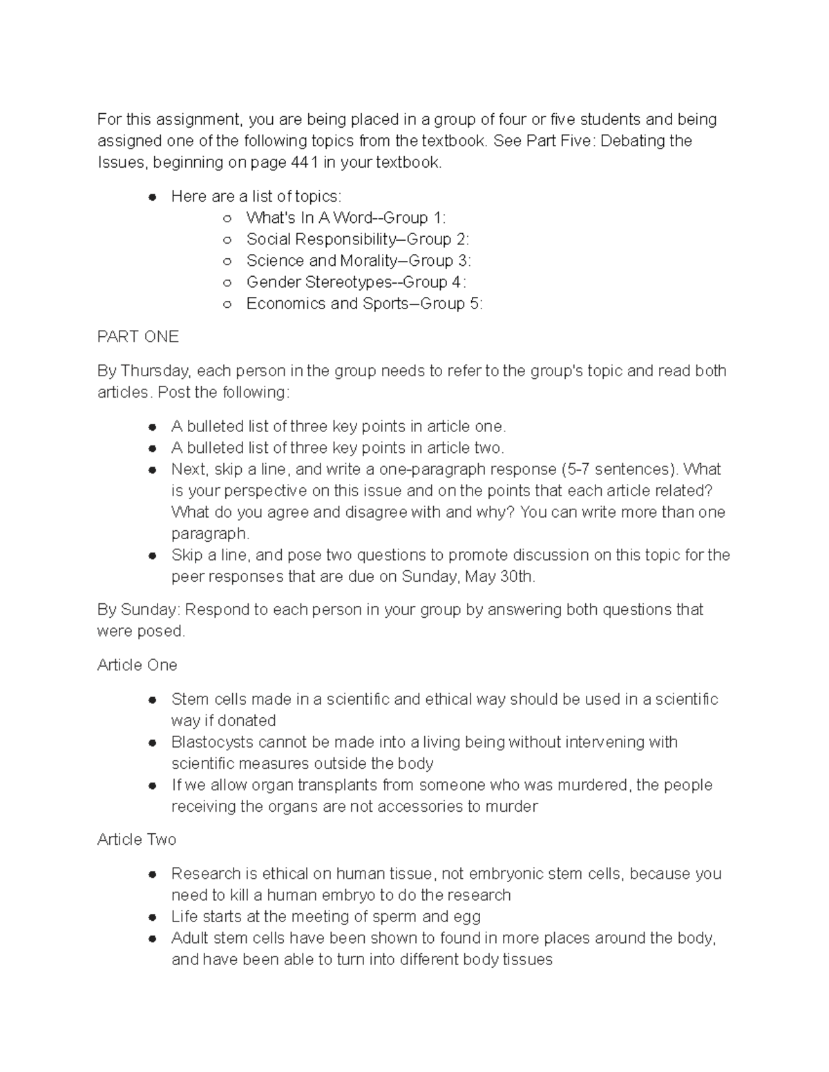 Group Assignment(2) - Google Docs - For this assignment, you are being ...