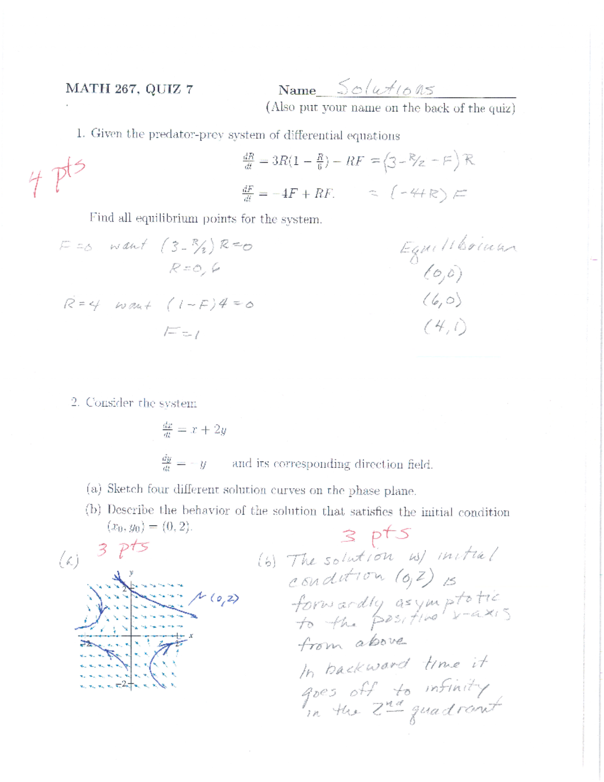 Quiz7 Solutions - MATH26600 - Studocu