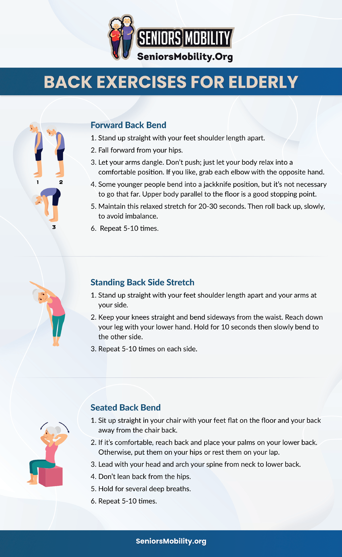 Back Exercises for Elderly - physical therapy - Studocu