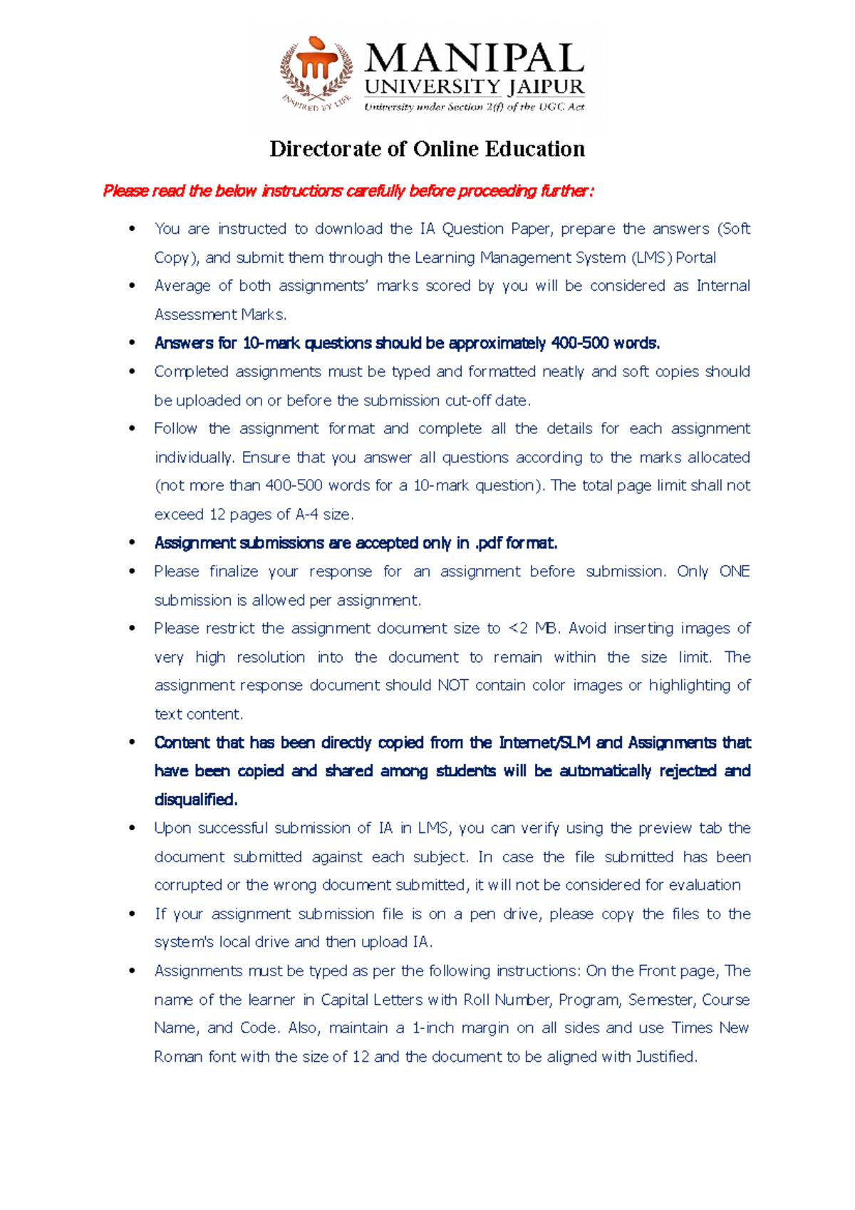 Assignment DMBA105 MBA 1 Set-1 and 2 Aug - Directorate of Online ...