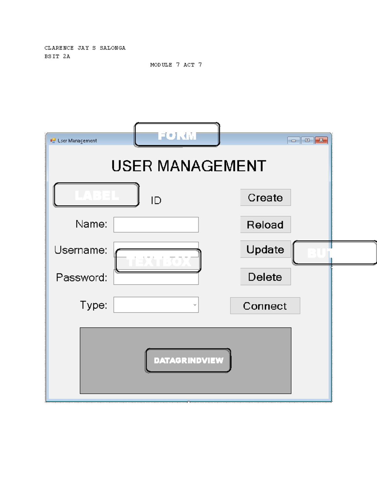 Clarence JAY S Salonga Module 7 - Bachelor of Science and Information Technology - Studocu
