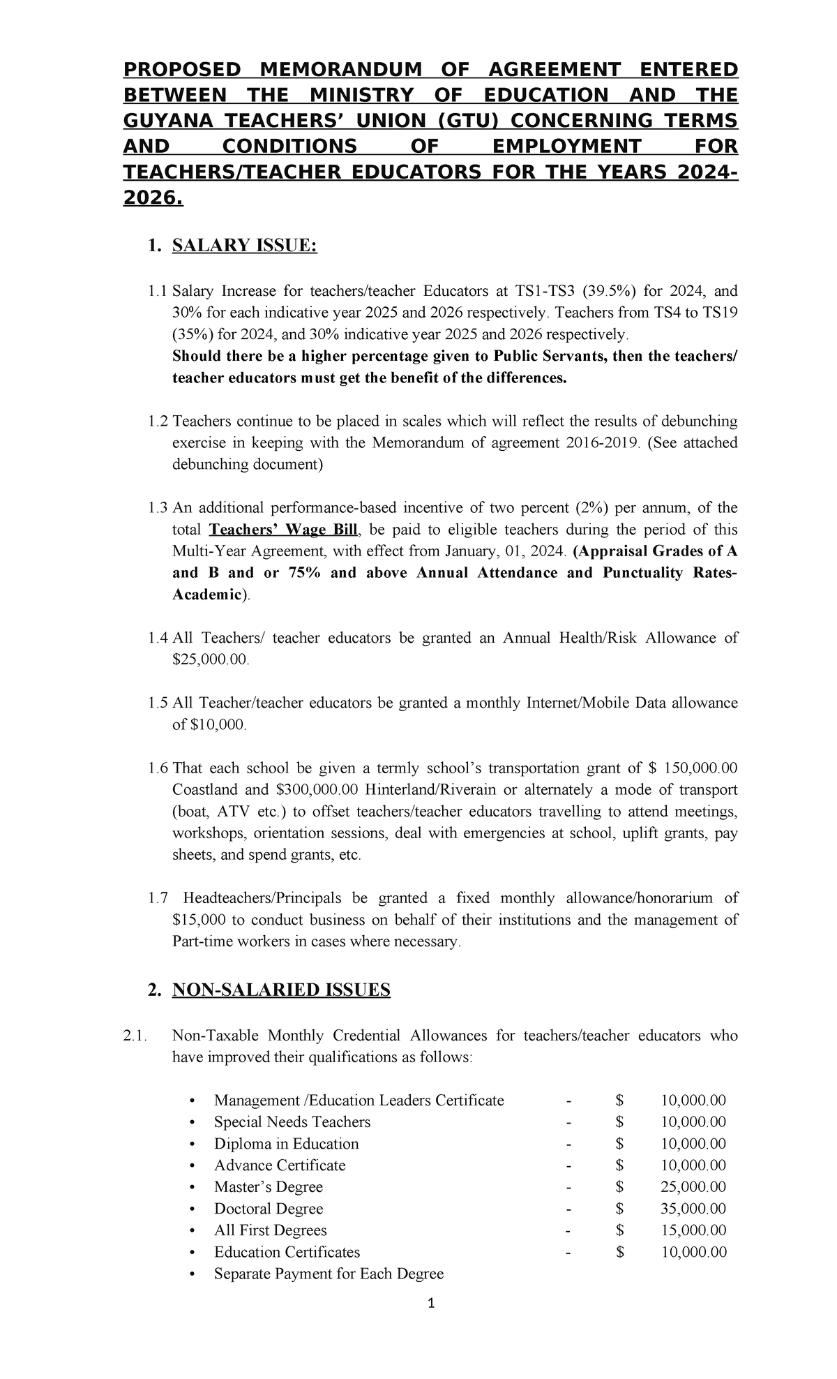 Memorandum of Agreement 2024-2026 Final-Revised - PROPOSED MEMORANDUM ...
