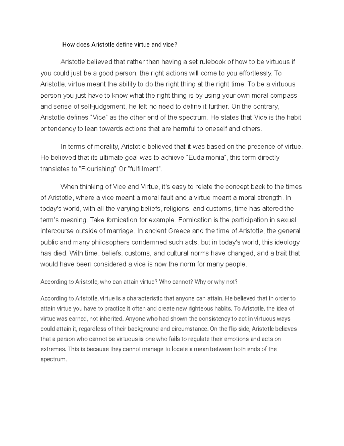 Forum Discussion How Does Aristotle Define Virtue And Vice Aristotle forum-discussion-how-does-aristotle-define-virtue-and-vice-aristotle