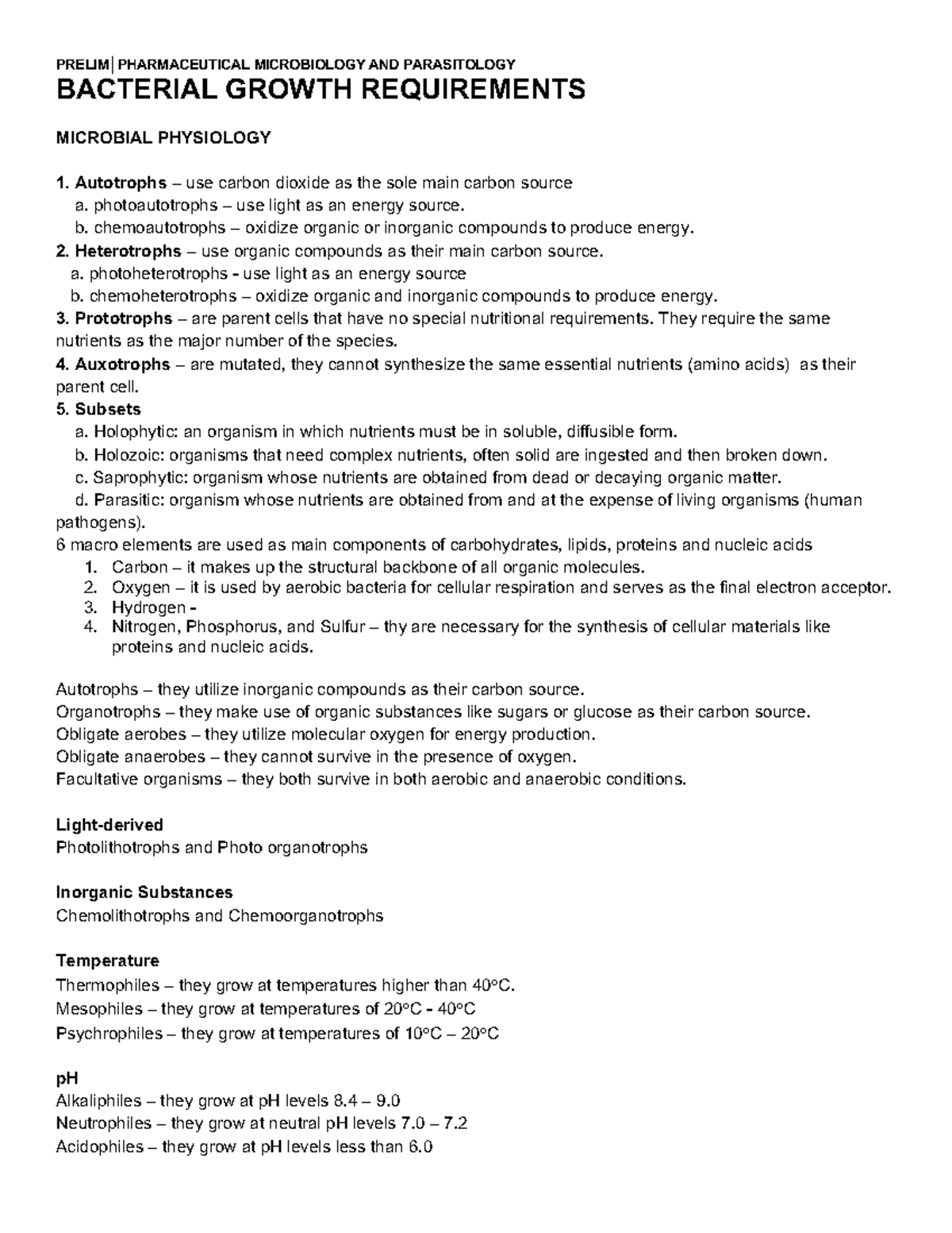 Bacterial Growth - PRELIM│PHARMACEUTICAL MICROBIOLOGY AND PARASITOLOGY ...