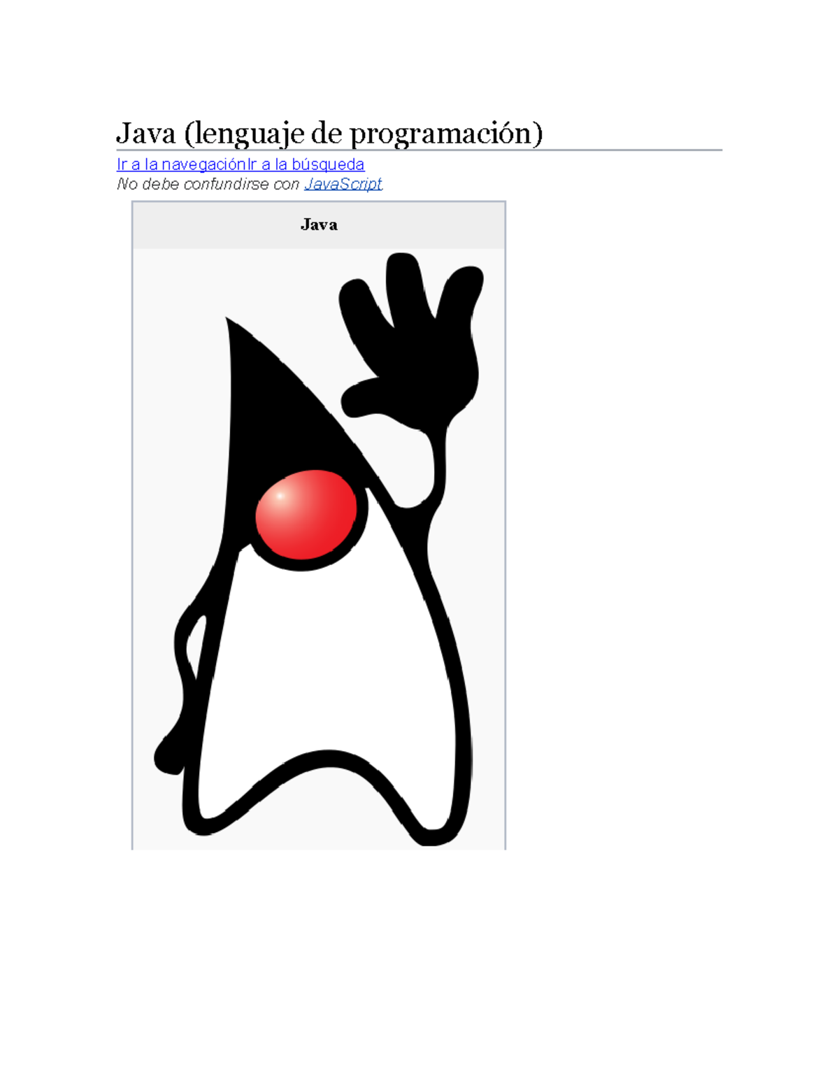 Java Lenguaje De Programacion Java Lenguaje De Programación Ir A 3608