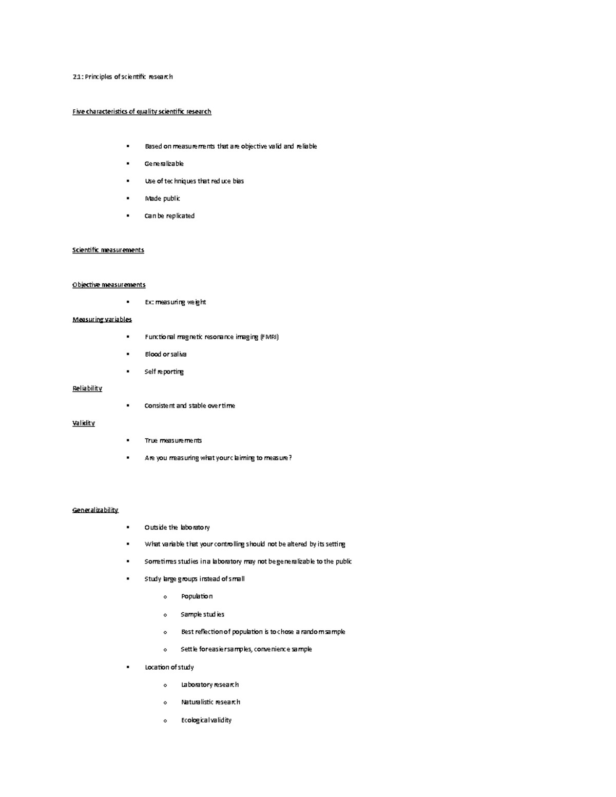 Chap2 - principles of science - 2: Principles of scientific research ...