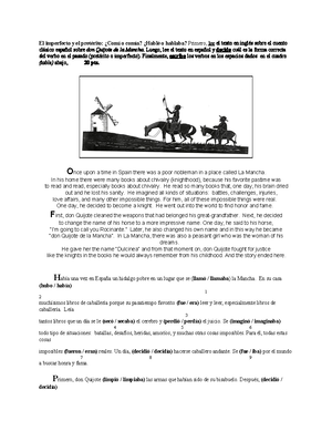 Practica de Verbos Irregulares en el Preterito Esp 3H - Español 3H ...