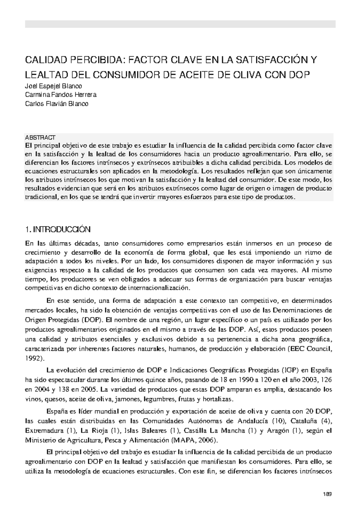 Dialnet-Calidad Percibida-2486872 - CALIDAD PERCIBIDA: FACTOR CLAVE EN ...