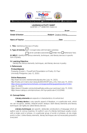 DISS Q2 Weeks-7-8 CN-Copy 2 - LEARNING ACTIVITY SHEET QUARTER 2 ...