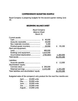 Chapter-4 Flexible Variance - CHAPTER 4: VARIANCE ANALYSIS When ...