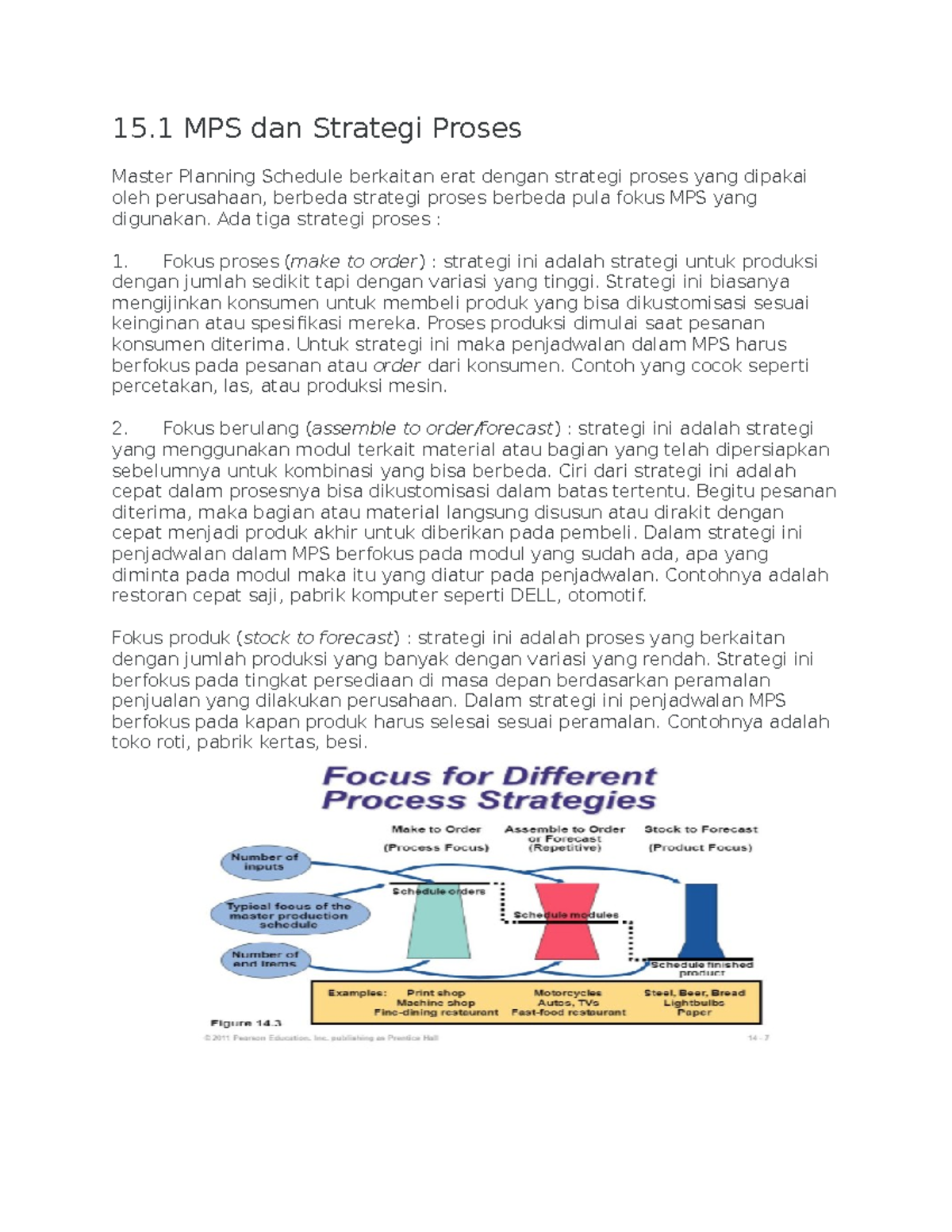 15. Material Requirements Planning - 15 MPS dan Strategi Proses Master ...