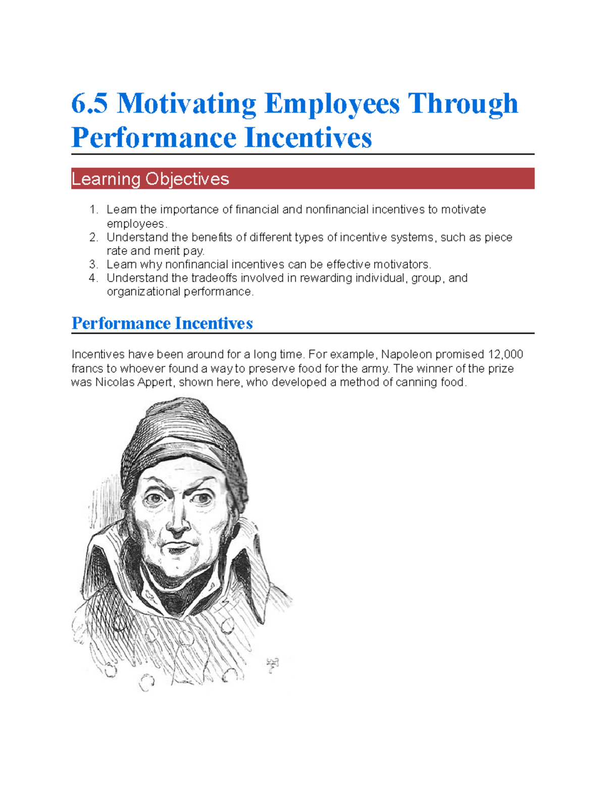 Motivating Employees Through Performance Incentives - Organizational ...